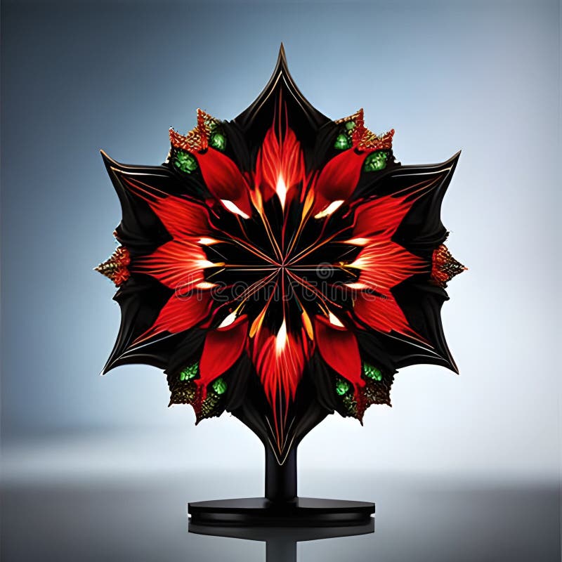 Magic crystal on the stand stock illustration. Illustration of glass ...