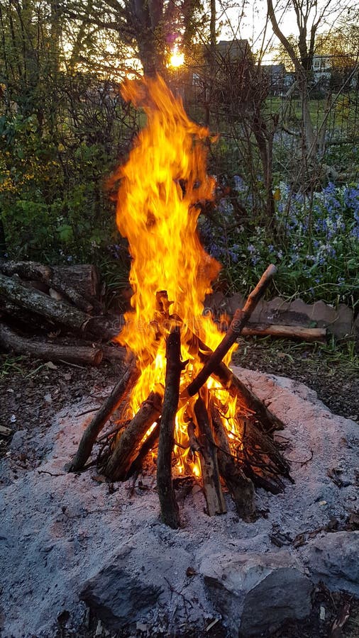 The Magical Fire 4 stock image. Image of flame, sunlight - 221431983