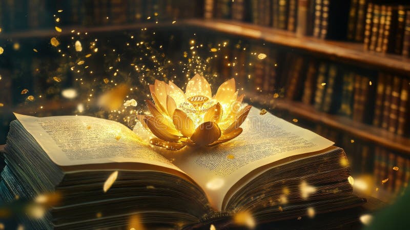 Lotus Flower Knowledge Balance Stock Photos - Free & Royalty-Free Stock ...