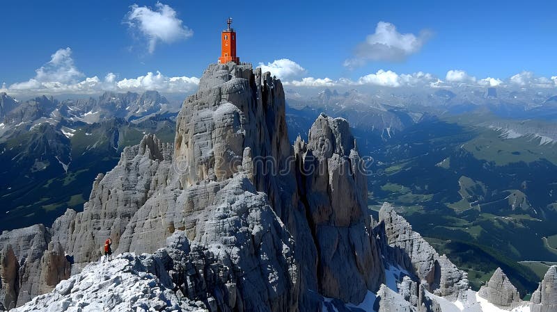 Magical Highlights of the Dolomites. the Three Peaks of Lavaredo Stock ...