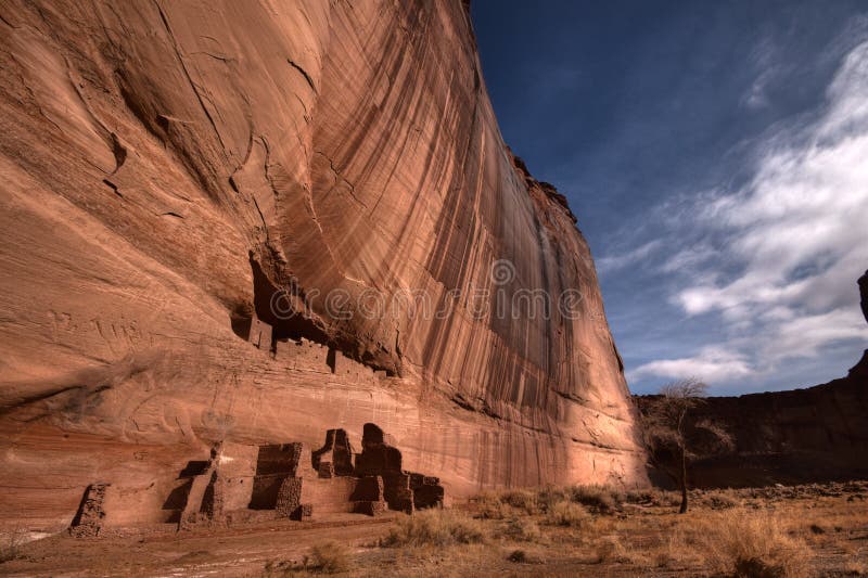 Ancient Navajo Indian Village Stock Image - Image of clay, village: 5274569