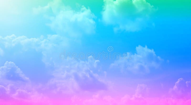 The Magical Imagination of the Sky, the Magic of the Sky, the Pastel ...