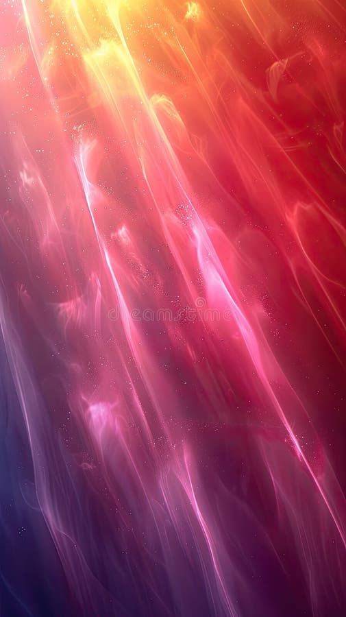 Magical Lights Dazzle in a Dreamy Abstract Scene. Stock Illustration ...
