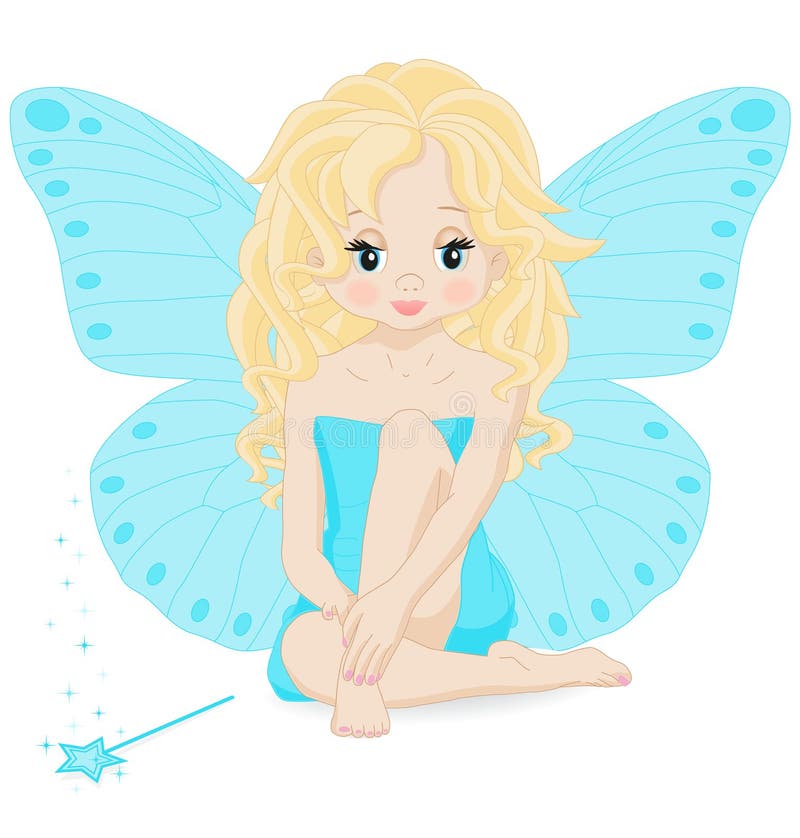 Spring Fairy stock vector. Illustration of dreams, designs - 69437884