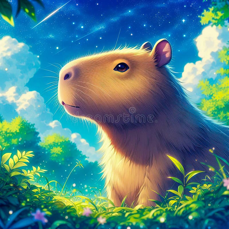 Magical Mysterious Portrait Capybara Stock Photos - Free & Royalty-Free ...