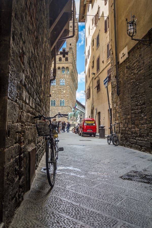 The Magical And Mysterious Streets Of Florence Editorial Stock Image ...
