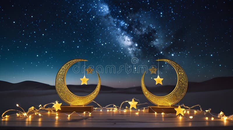 Magical Night Islamic Decorations Stock Photos - Free & Royalty-Free ...