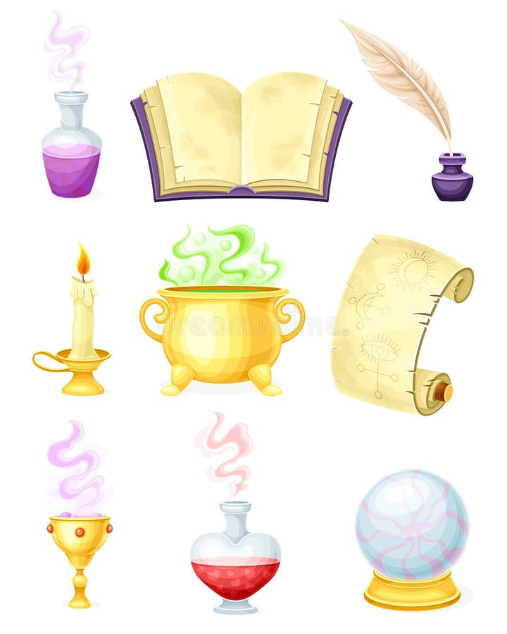Divination Equipment Stock Illustrations – 107 Divination Equipment ...