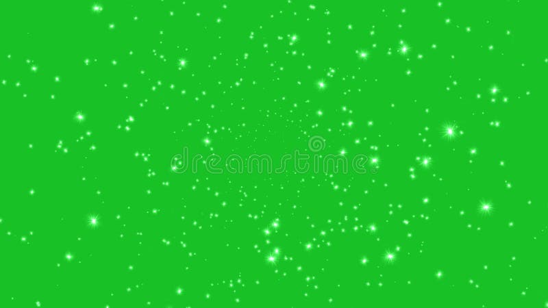Stars Streaming on Green Screen Background Motion Graphic Effect. Stock ... Stars Streaming on Green Screen Background Motion Graphic Effect. Stock ...