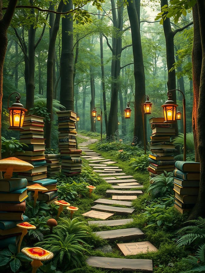 The Magical Path To the Blue Sea Stock Image - Image of blue, calm ...