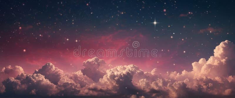 Magical pink sky stock photo. Image of coast, cloud - 253594160