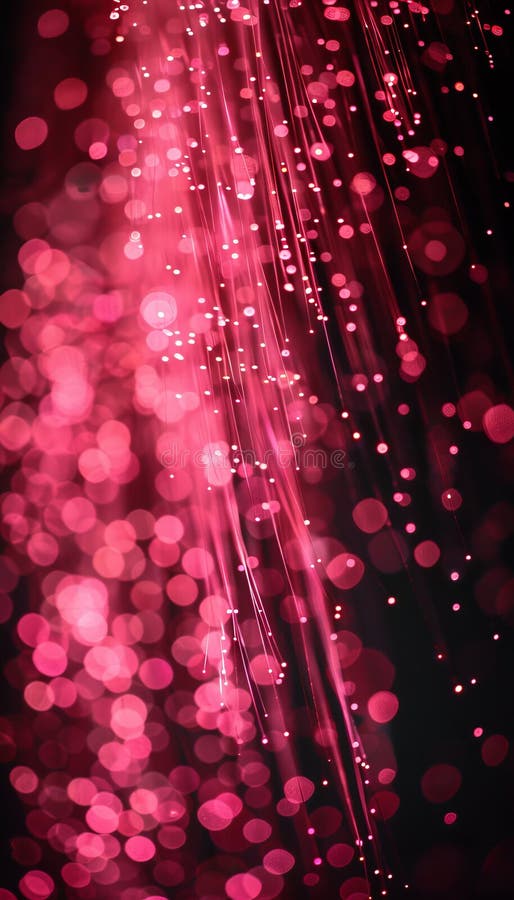 Magical Pink Light Burst Abstract Rays on Dark Pink with Lavender and ...