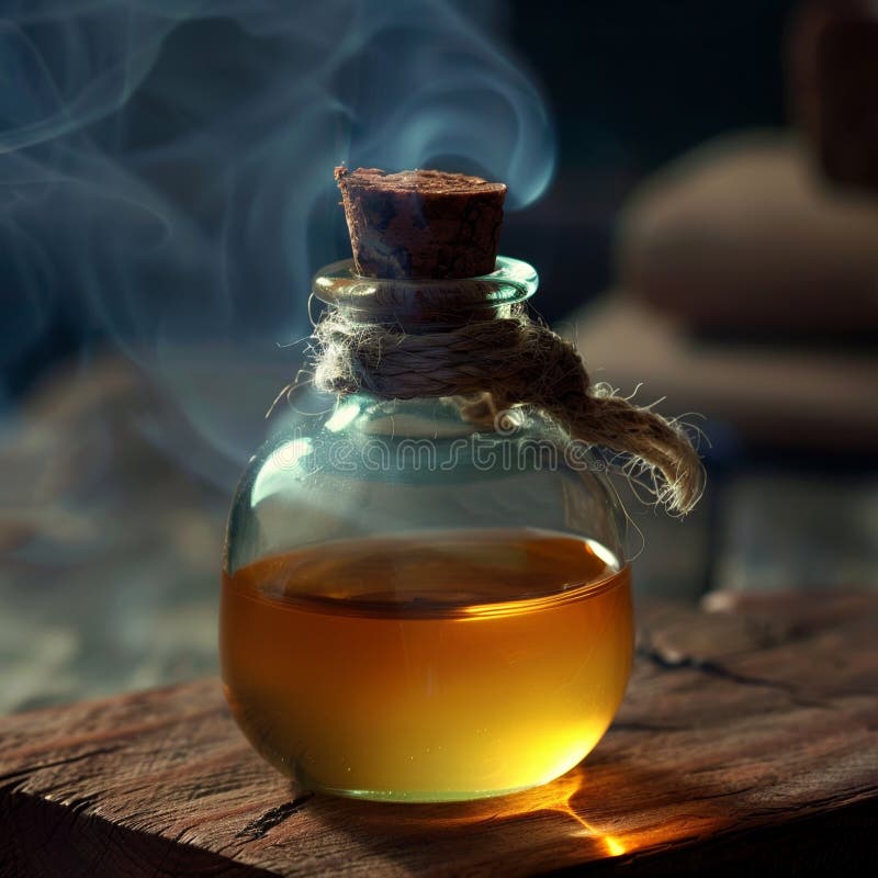A Magical Potion that Can Cure Any Illness or Injury Stock Illustration ...