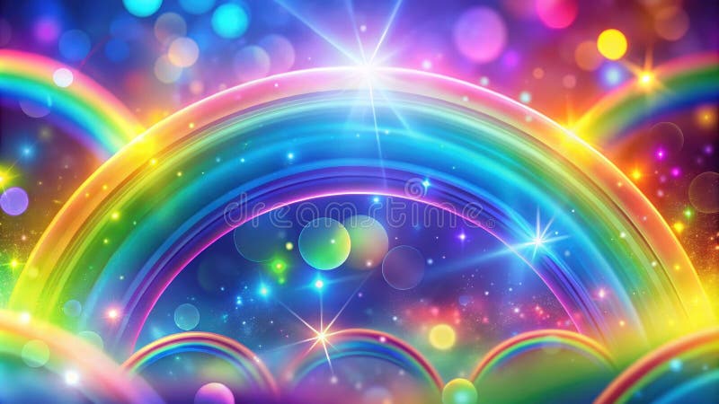 Magical Rainbow Arcs in a Sparkling Universe of Light and Color ...
