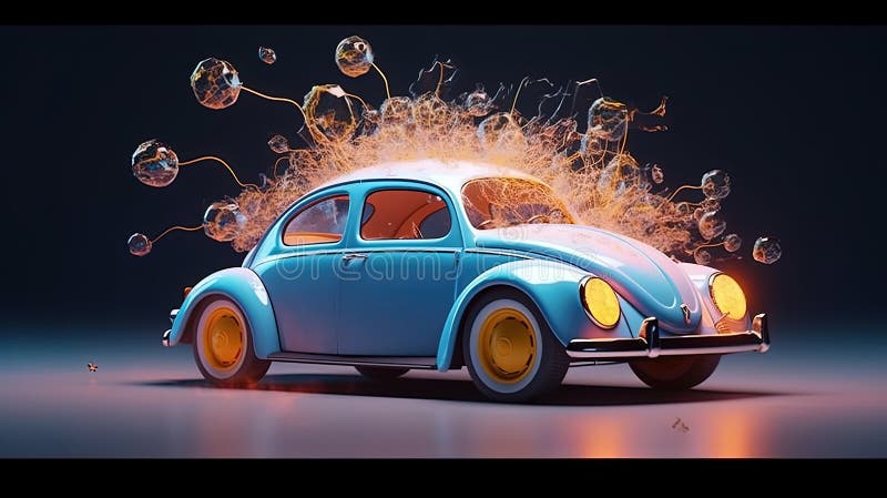 Magical Ride through Fantasy Worlds Stock Illustration - Illustration ...