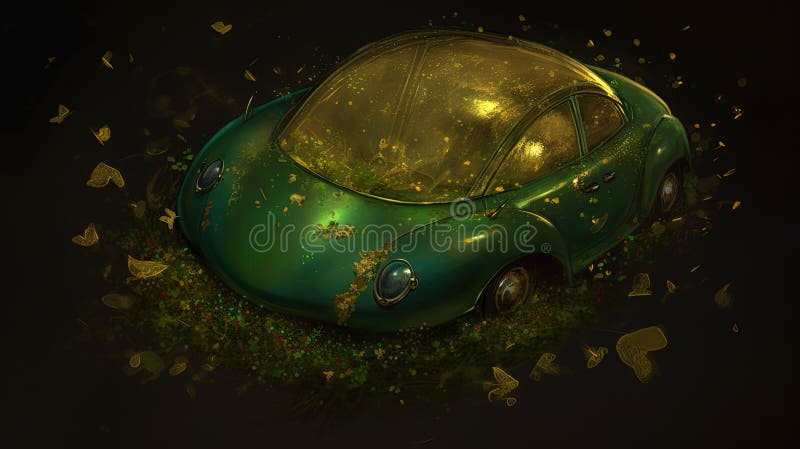 Magical Ride through Fantasy Worlds Stock Illustration - Illustration ...