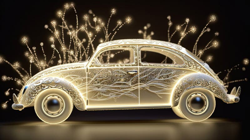 Magical Ride through Fantasy Worlds Stock Illustration - Illustration ...