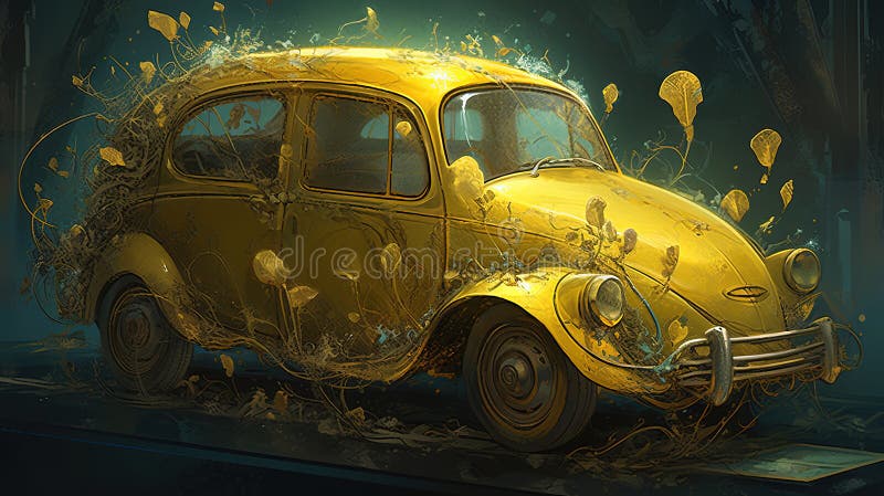 Magical Ride through Fantasy Worlds Stock Illustration - Illustration ...