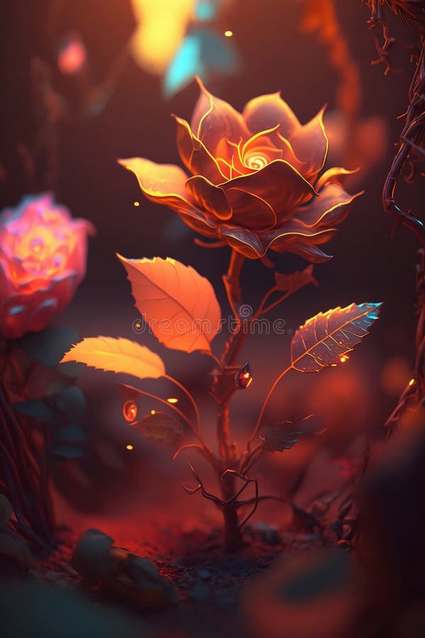 Magical Rose Garden Stock Illustrations – 869 Magical Rose Garden Stock ...