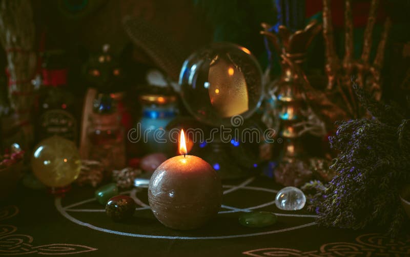 Magical Cards, Old Magic Concept, Spells and Prediction Stock Photo ...