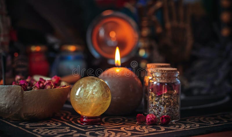 Magical Cards, Old Magic Concept, Spells and Prediction Stock Photo ...
