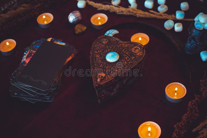 Magical Scene, Old Magic Concept, Spells and Prediction Stock Image ...