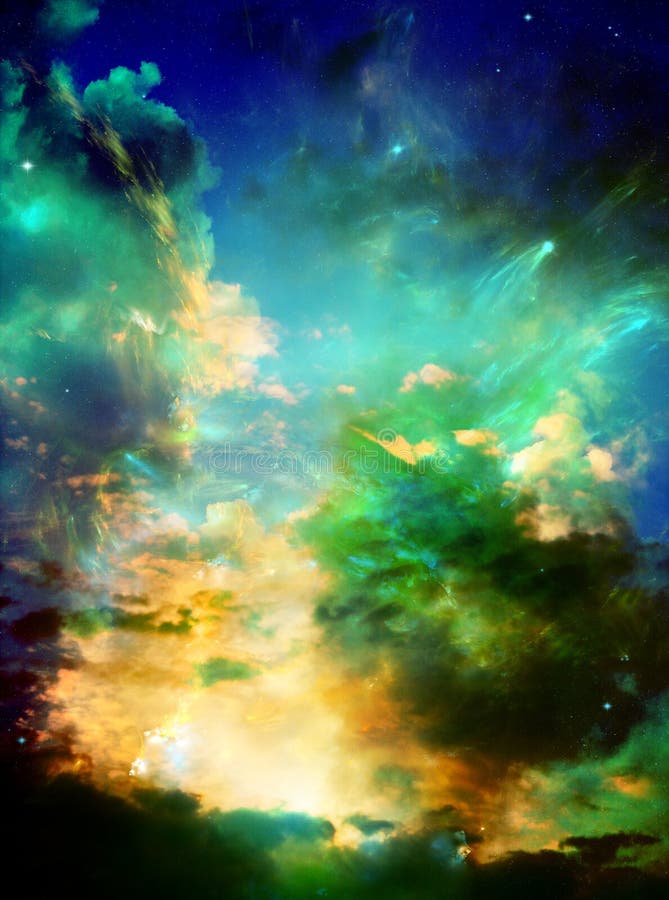 Magical Sky stock photo. Image of background, orbital - 21008568