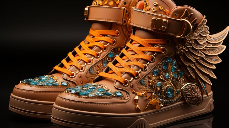 Magical speed shoes stock illustration. Illustration of greek - 303171924