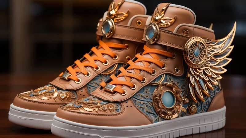 Magical speed shoes stock illustration. Illustration of design - 303171931