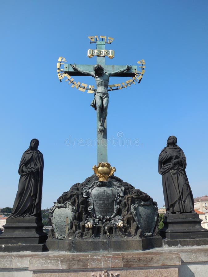 The Magical Statue of Jesus Stock Photo - Image of adventure, charles ...