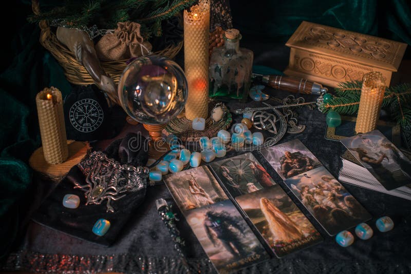 Magical Stuff, Old Magic Concept, Spells and Prediction Editorial Stock ...