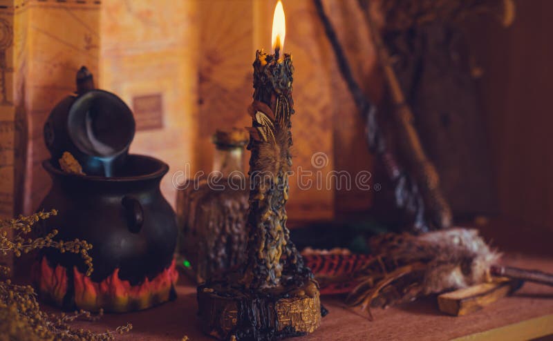 Magical Stuff, Old Magic Concept, Spells and Prediction Stock Photo ...