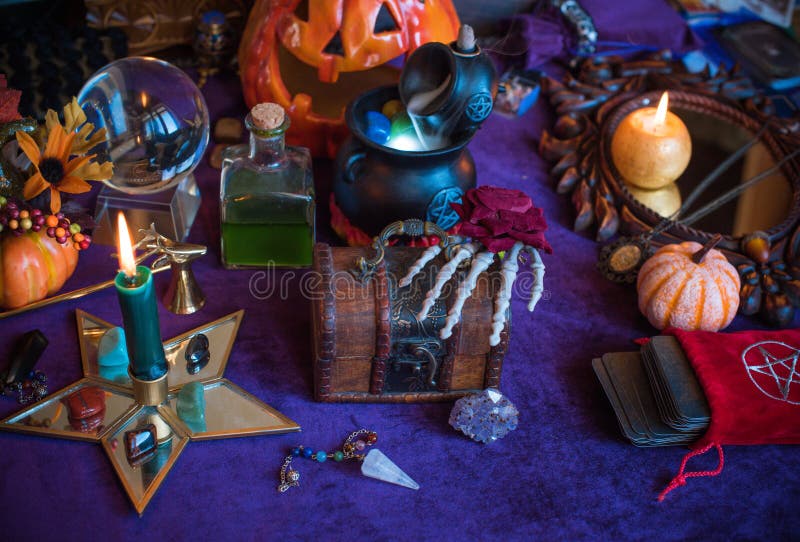 Magical Stuff, Old Magic Concept, Spells and Prediction Stock Image ...