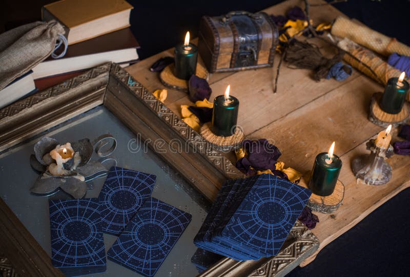 Magical Stuff, Old Magic Concept, Spells and Prediction Editorial Stock ...