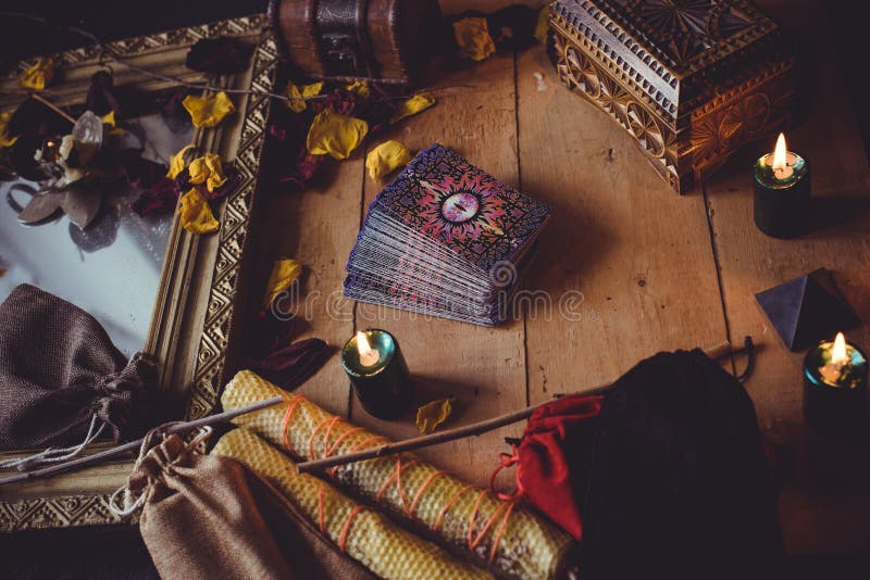 Magical Stuff, Old Magic Concept, Spells and Prediction Editorial Stock ...