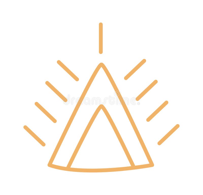 Magical Symbol for Magic Rituals Flat Icon Stock Vector - Illustration ...