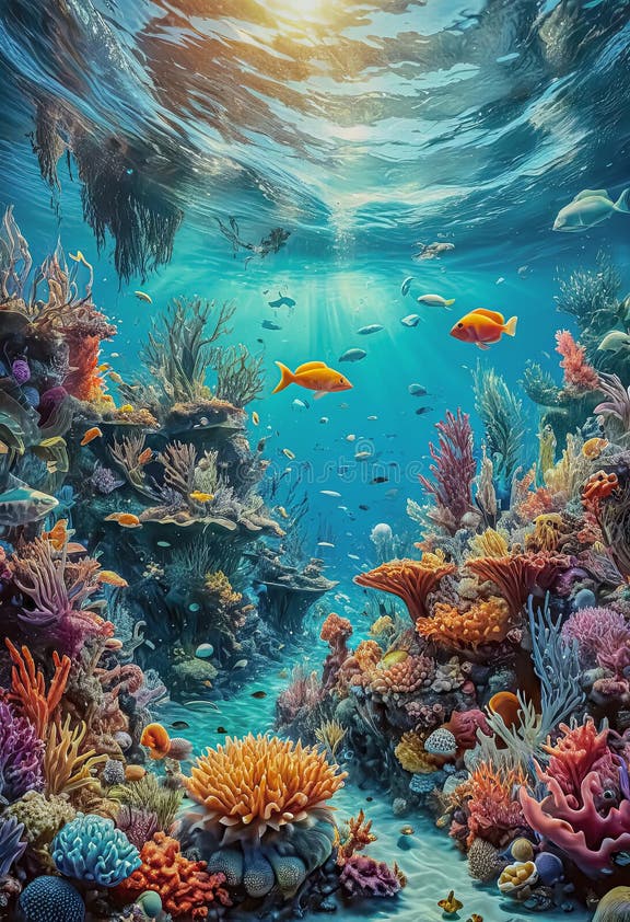 A Magical Tale of Tropical Fish Close-up Stock Photo - Image of ability ...