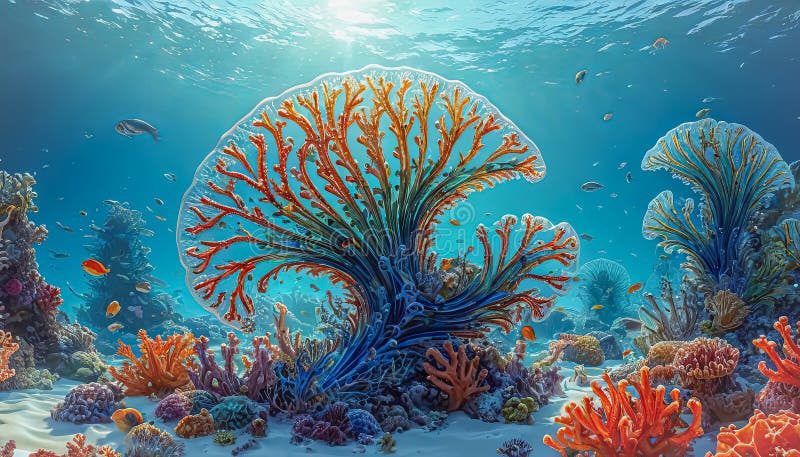 A Magical Tale of Tropical Fish Close-up Stock Photo - Image of ...