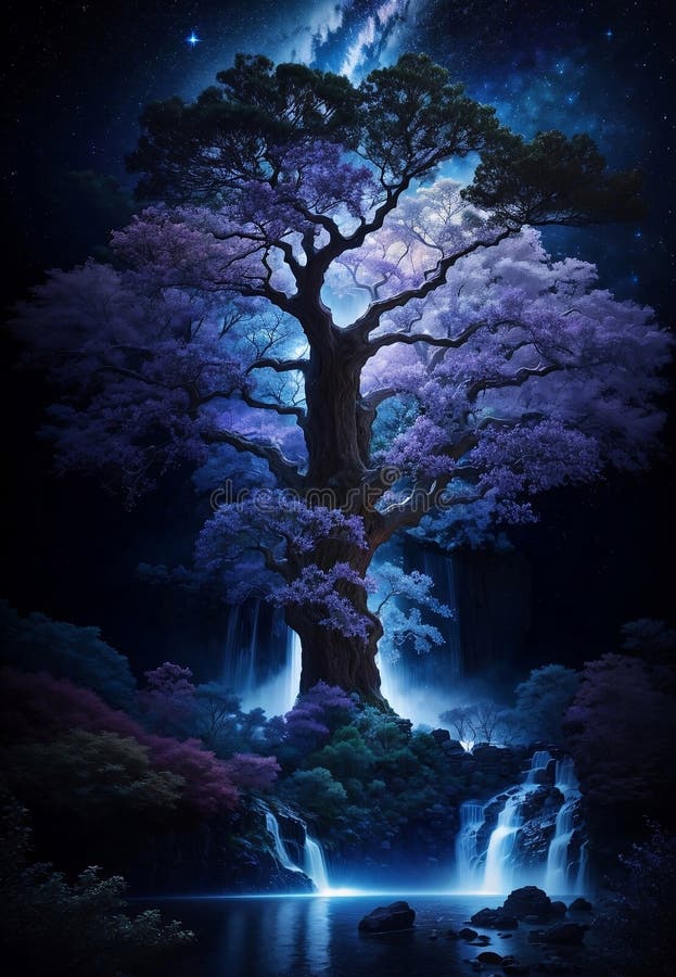 A Magical Outer Space-themed Childrens Room with Planet Murals3 Stock ...