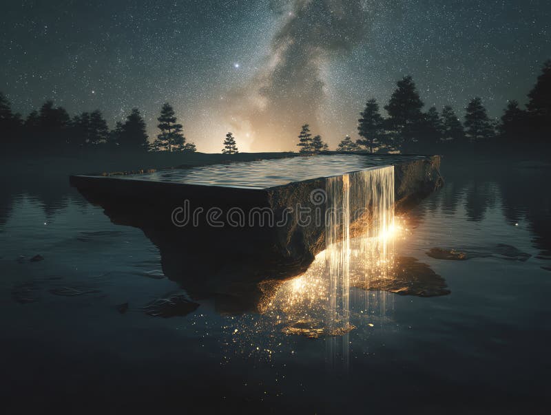 Magical Floating Rock Stock Illustrations – 2,311 Magical Floating Rock ...
