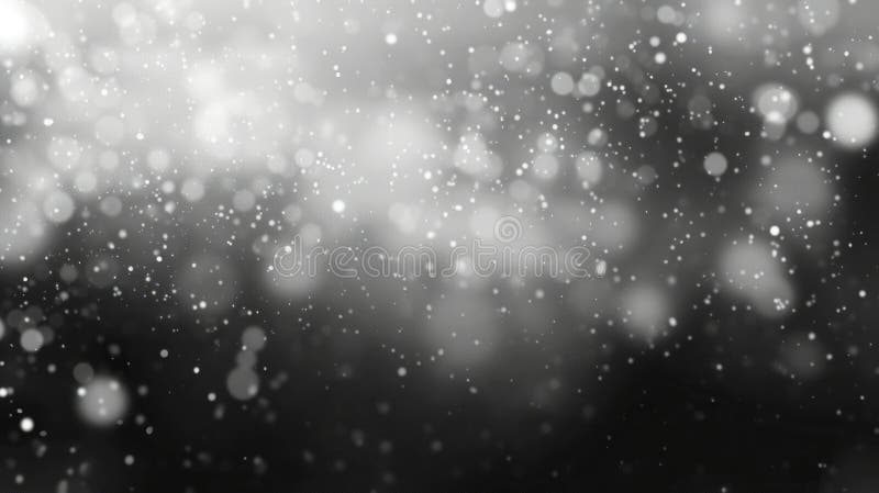 Magical Winter Snowfall Bokeh Overlay Texture Background Stock ...