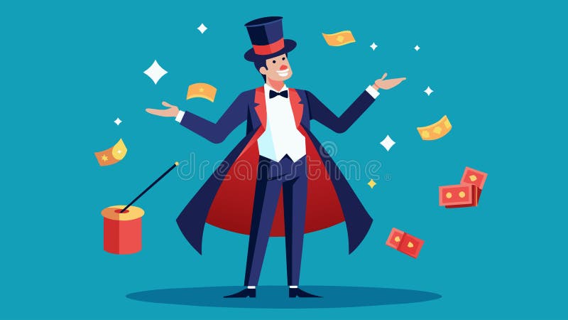 The Magician Created a Seemingly Endless Supply of Money Using His ...