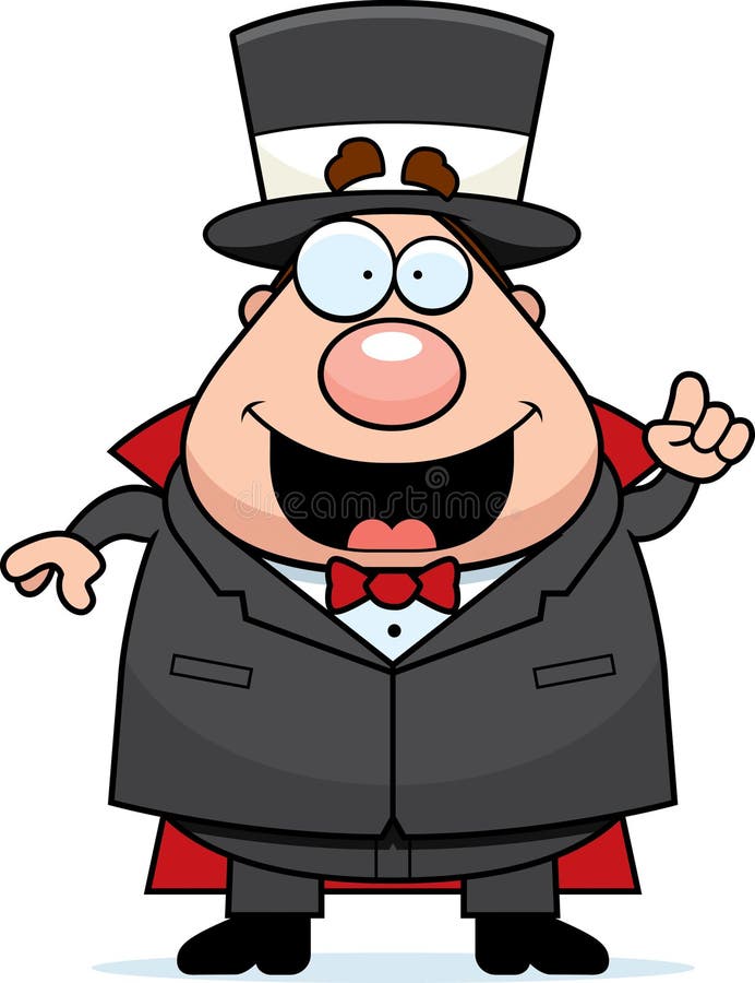 Angry Magician stock vector. Illustration of cartoon - 15076807