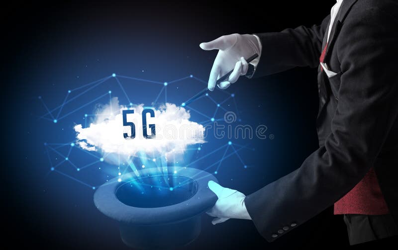 Magician or Illusionist is Showing Magic Trick Stock Image - Image of ...