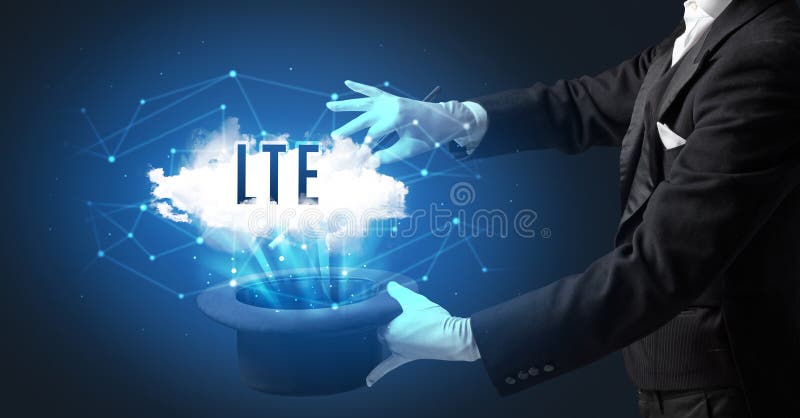 Magician or Illusionist is Showing Magic Trick Stock Photo - Image of ...