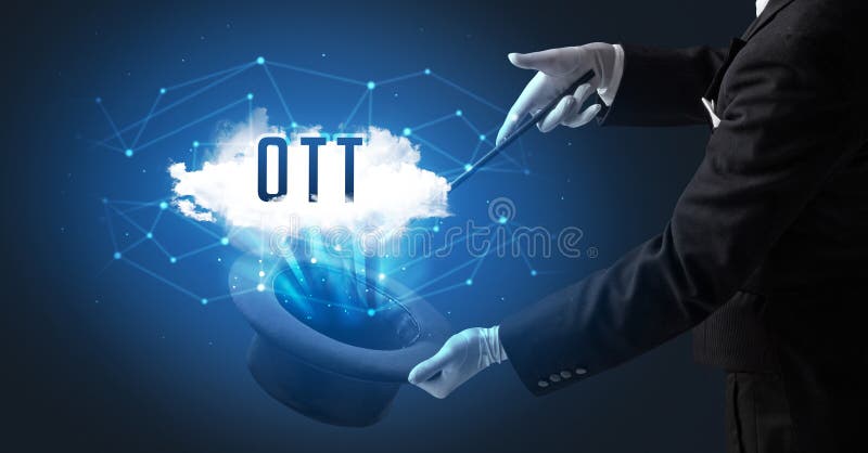 Magician or Illusionist is Showing Magic Trick Stock Photo - Image of ...