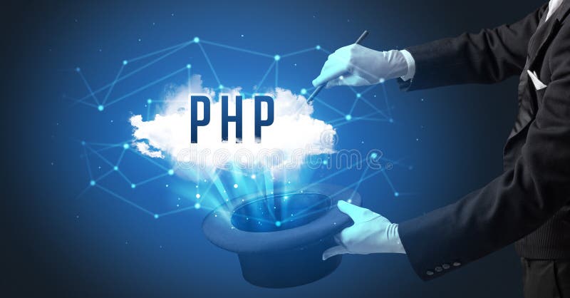 Magician or Illusionist is Showing Magic Trick Stock Photo - Image of ...