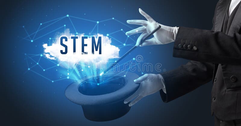 Magician or Illusionist is Showing Magic Trick Stock Image - Image of ...