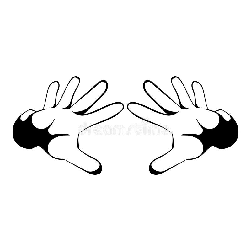 Magicians Hands Icon, Icon Cartoon Stock Vector - Illustration of ...