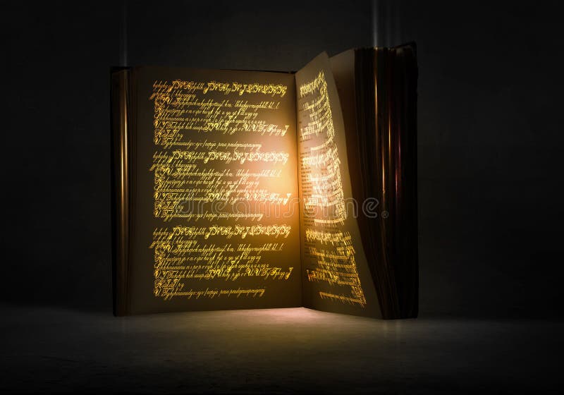 Magisch boek stock illustratie. Illustration of mysticus - 65252063